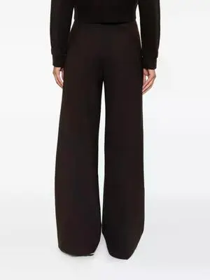 Sandro High-waisted Wide Leg Trousers