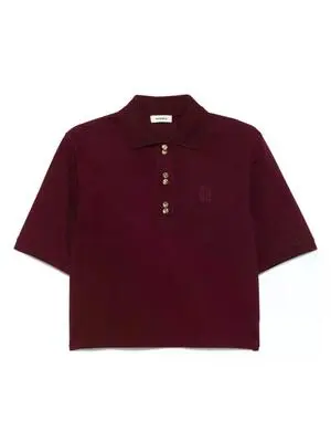 Sandro Logo-embroidered Polo Shirt