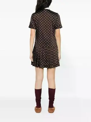 Sandro Geometric-print Mini Dress
