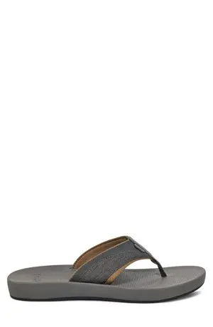 Sanuk Cosmic Seas Flip Flop - Dark Grey