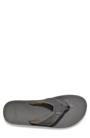 Sanuk Cosmic Seas Flip Flop - Dark Grey