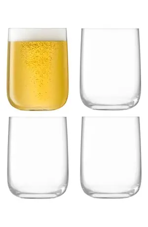 LSA Borough Set Of 4 Bar Glasses