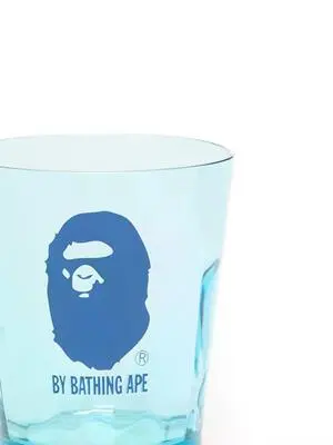 A BATHING APE X Plakira Ape Head Glassware