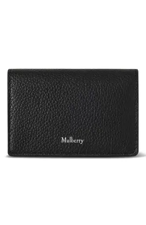 Mulberry Continental Card Case Black