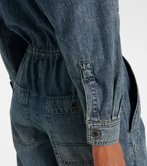 MARANT ETOILE Denim Jumpsuit - Blue