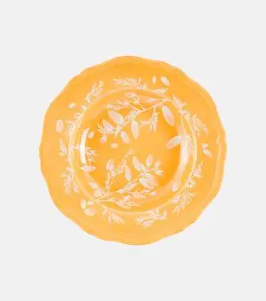CABANA X Ginori 1735 Porcelain Soup Plate - Yellow