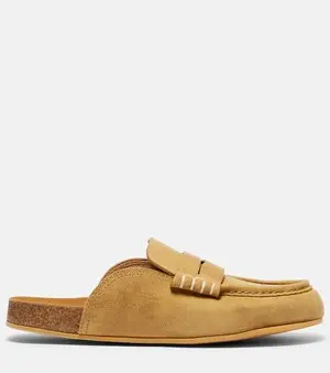JW Anderson Suede Mules - Beige