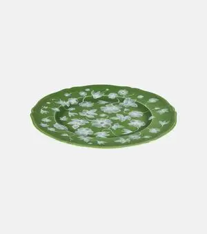 CABANA X Ginori 1735 Floral Porcelain Charger Plate - Green