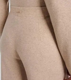Max Mara Judy Wool And Cashmere Wide-leg Pants