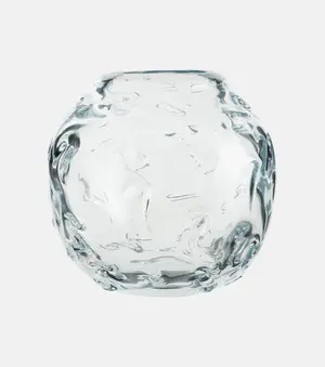 LOUISE ROE Vintage Glass Vase - Transparent