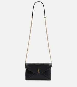 Saint Laurent Cassandre Leather Shoulder Bag