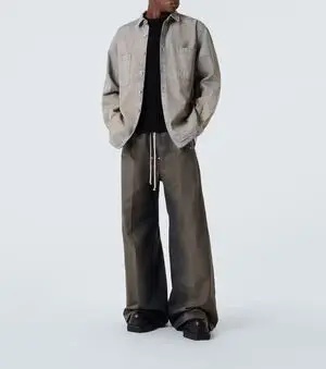Rick Owens Faded Denim Shirt