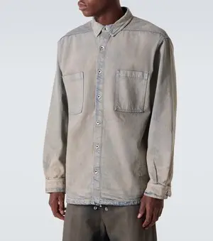Rick Owens Faded Denim Shirt