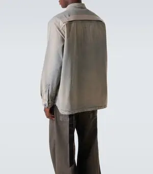 Rick Owens Faded Denim Shirt