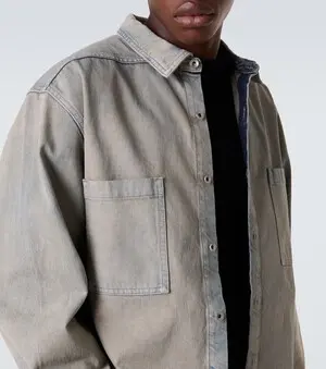 Rick Owens Faded Denim Shirt