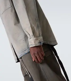 Rick Owens Faded Denim Shirt