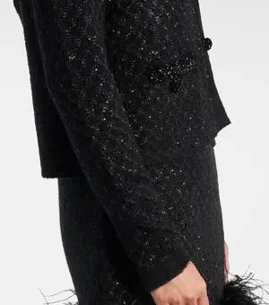 Max Mara Perdoni Sequined Cardigan