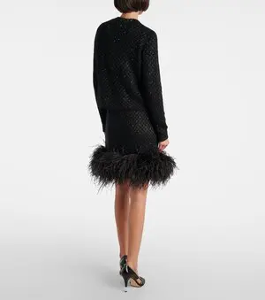 Max Mara Perdoni Sequined Cardigan
