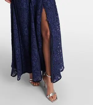 Costarellos Lace Gown