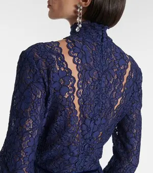 Costarellos Lace Gown