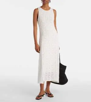 Vince Knitted Midi Dress