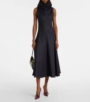 Jacquemus Denim Midi Dress