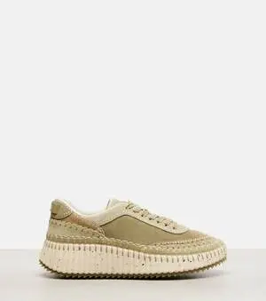 Chloé Nama Suede Sneakers