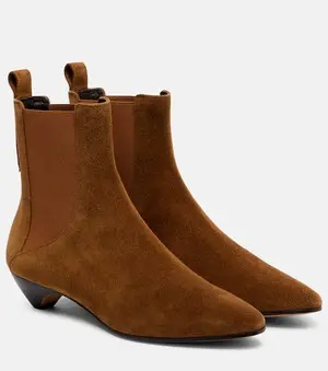 Le Monde Beryl Allegra Suede Ankle Boots - Brown