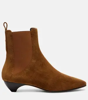 Le Monde Beryl Allegra Suede Ankle Boots - Brown