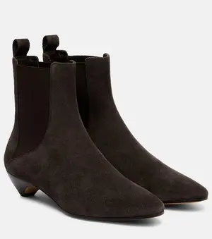 Le Monde Beryl Allegra Suede Ankle Boots - Brown