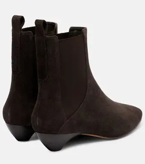 Le Monde Beryl Allegra Suede Ankle Boots - Brown