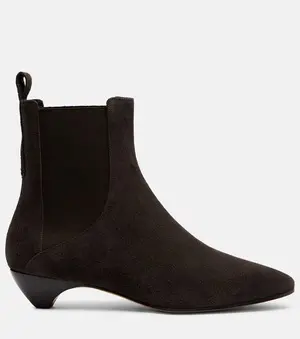 Le Monde Beryl Allegra Suede Ankle Boots - Brown