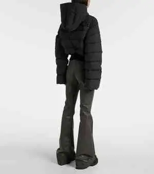 Rick Owens Hooded Down Jacket - Black