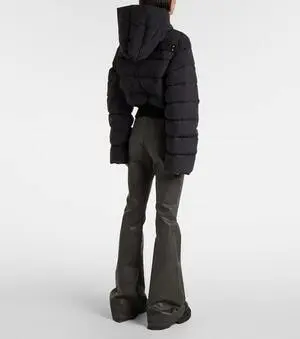 Rick Owens Hooded Down Jacket - Black