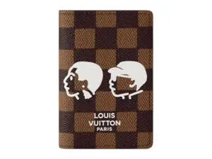 LOUIS VUITTON X Nigo Pocket Organizer - Brown