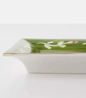 BITOSSI Fiori Bianchi Porcelain Tray
