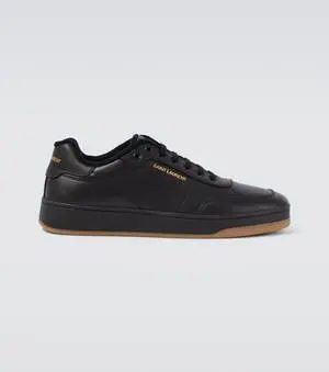 Saint Laurent Sl/61 Leather Sneakers