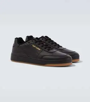 Saint Laurent Sl/61 Leather Sneakers