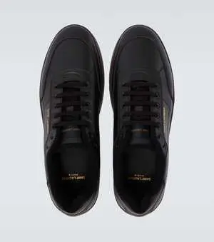Saint Laurent Sl/61 Leather Sneakers