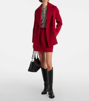 Max Mara Balia Striped Wool Sweater