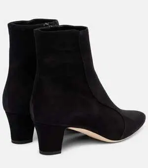 Manolo Blahnik Myconia 50 Suede Ankle Boots