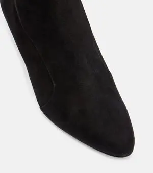 Manolo Blahnik Myconia 50 Suede Ankle Boots