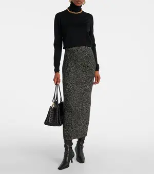 Max Mara Rodano Wool-blend Pencil Skirt