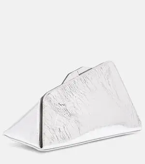 Attico 8.30 Pm Oversized Clutch - Silver