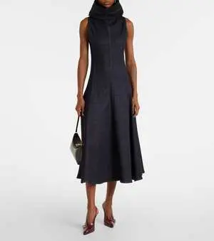 Jacquemus Denim Midi Dress