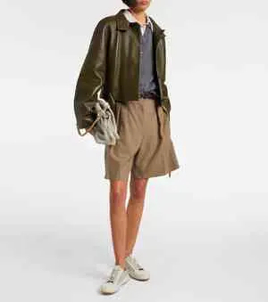 TOD'S Leather Sneakers - Beige