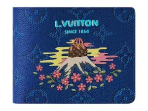 LOUIS VUITTON X Nigo Slender Wallet - Blue