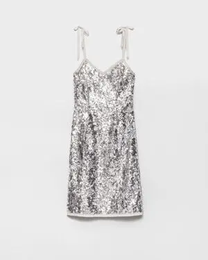 Prada Embroidered Sequin Dress