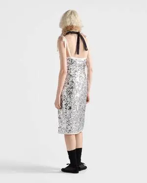 Prada Embroidered Sequin Dress