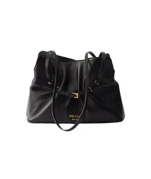 Prada Small Nappa Leather Bag - Black